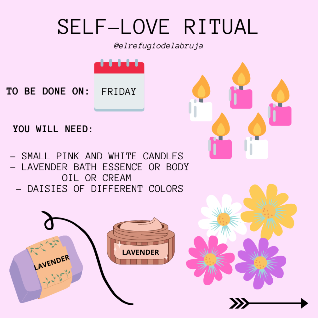 Ritual de Amor Propio / Self-love Ritual – El Refugio de la Bruja