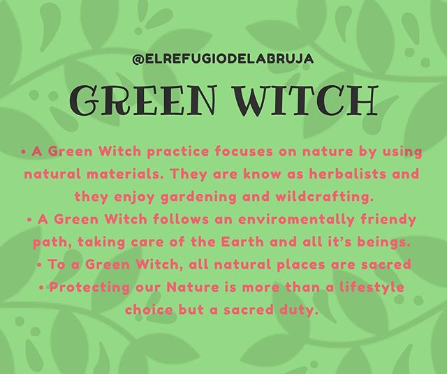 Bruja Verde / Green Witch – El Refugio de la Bruja